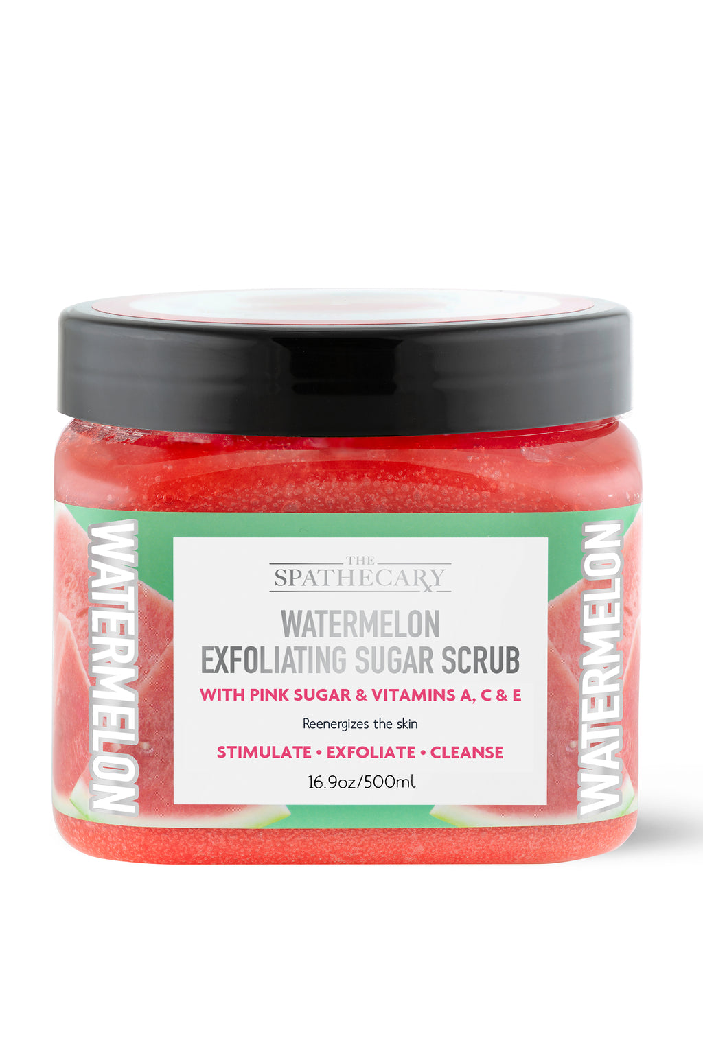 Watermelon Exfoliating Body Scrub with Pink Sugar & Vitamins A, C, E ...